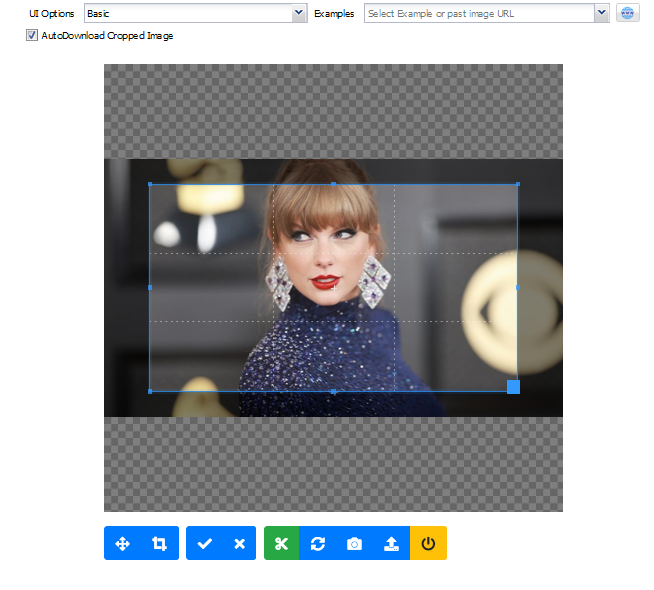uniGUI Master Crop Image